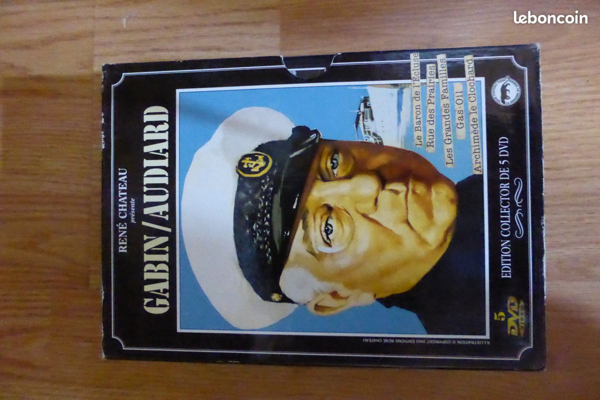 Coffret dvd Gabin/Audiard - DVD - Films