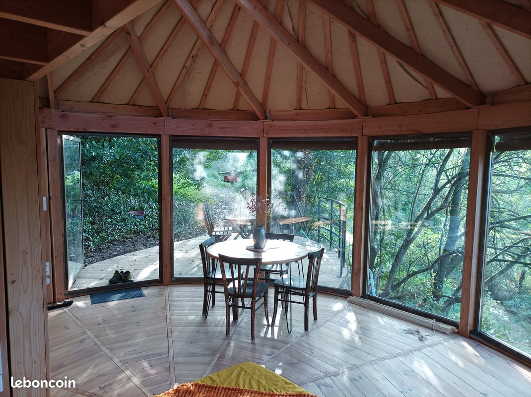 Maison En Bois Ecologique Ronde | Ventana Blog