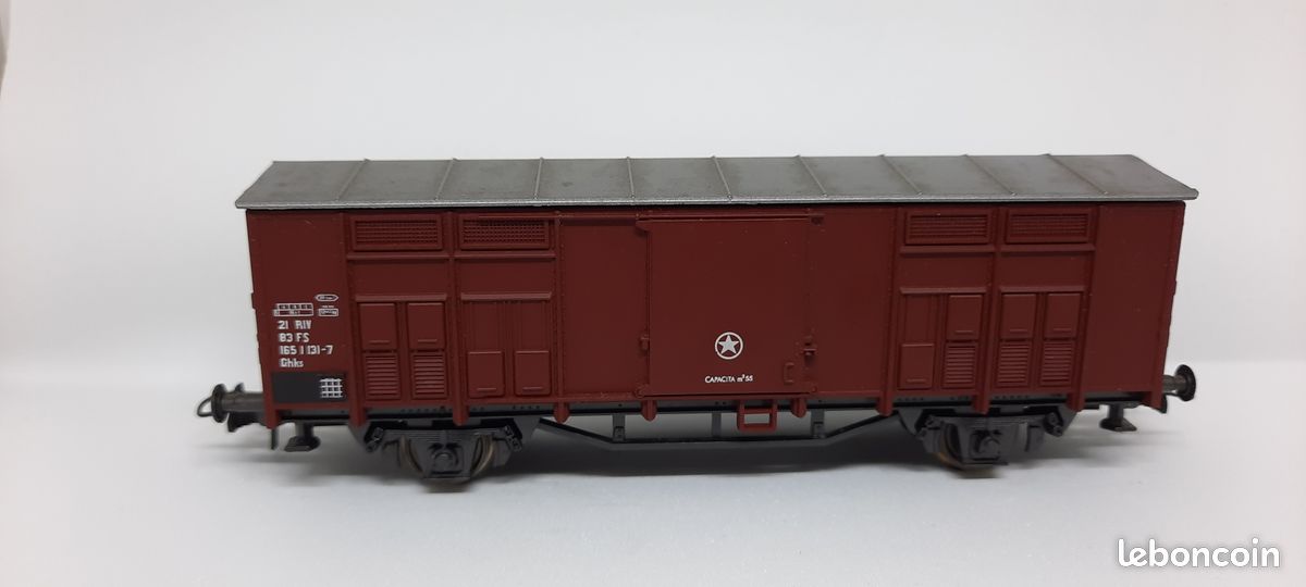 Train wagon fourgon roco ho réf 46000 - Modélisme