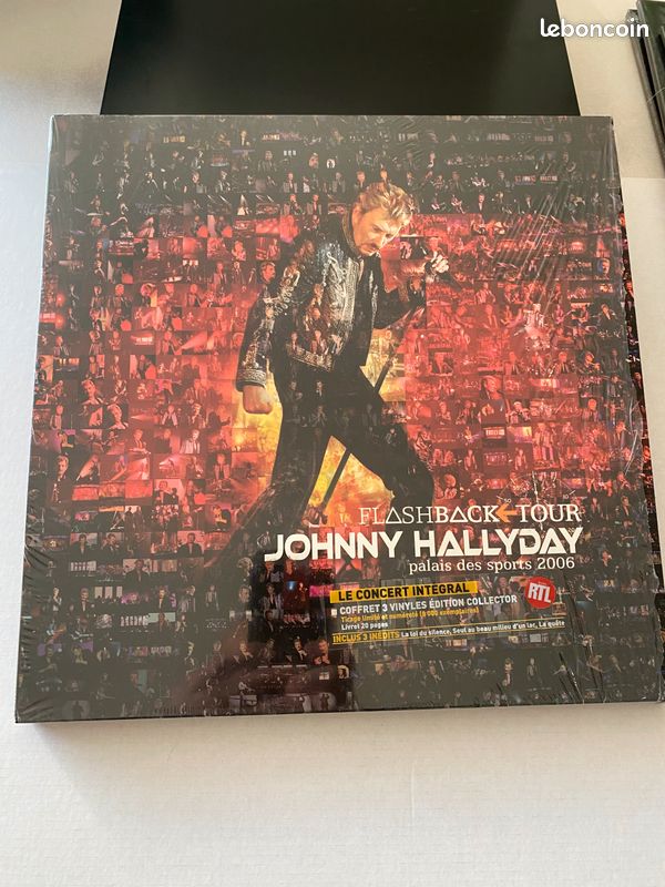 Johnny Hallyday ‎– Flashback Tour - Palais Des Sports 2006 (PORT ...
