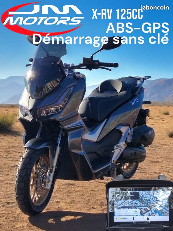 Scooter Neuf JM MOTORS XR-V 125cc ABS Euro5 Garantie 2 ans - Motos
