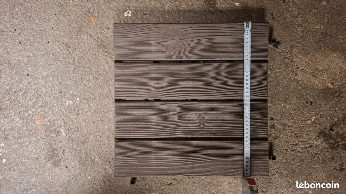 Dalle terrasse pvc 13m2 - Bricolage
