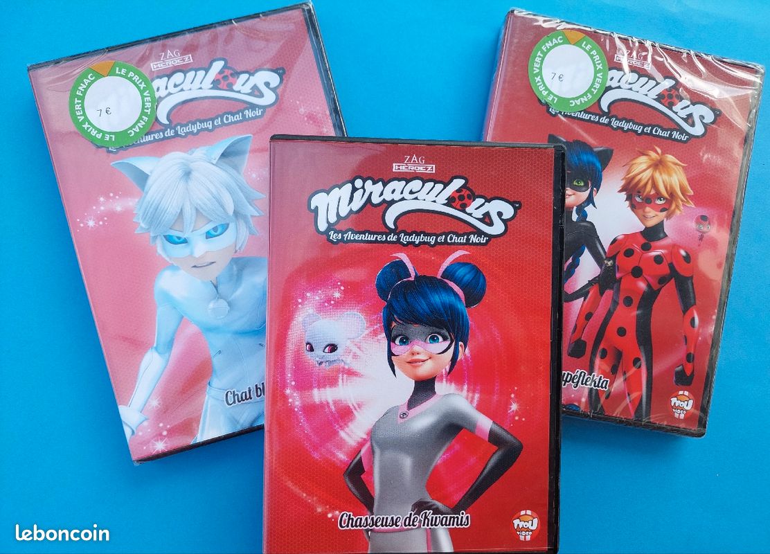 Lot de 3 dvd Lady bug miraculos - DVD - Films