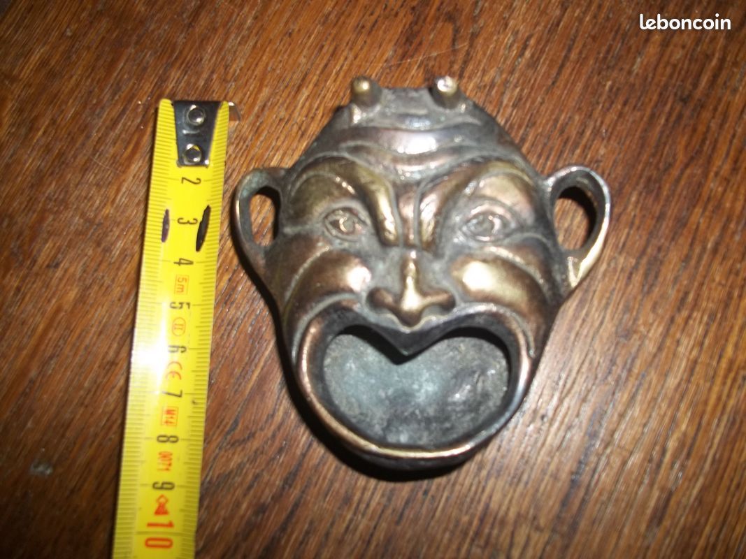 Cendrier bronze tête de diable - Collection