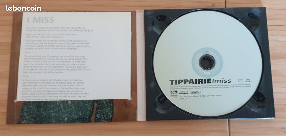 I Miss Tippa Irie Marseille 9 eme le cabot - CD - Musique
