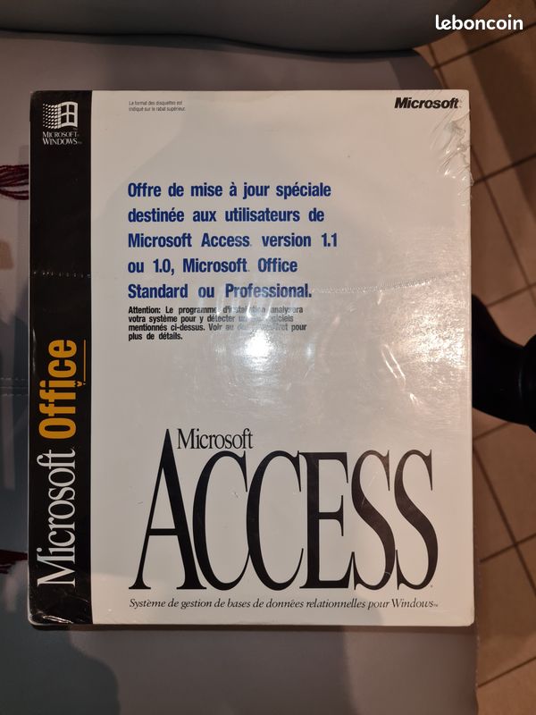 Système de gestion de base de données Microsoft Office Access version 2 ...