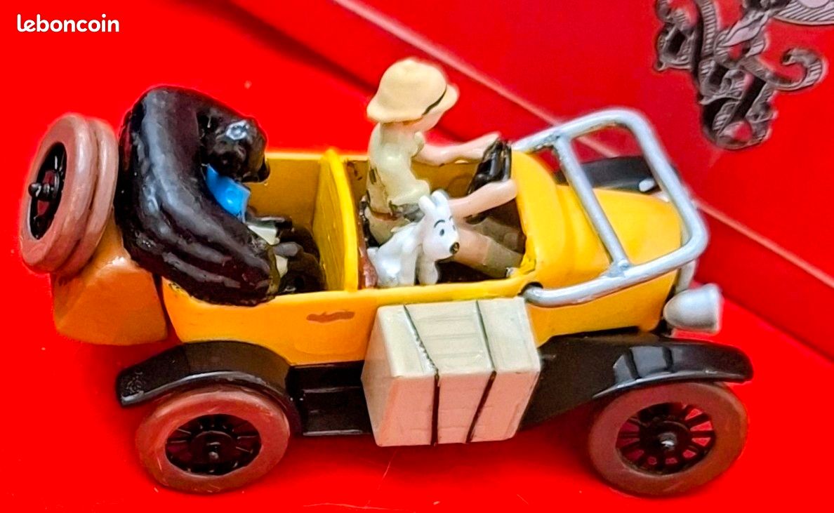 Tintin milou et coco dans le cabriolet - Collection