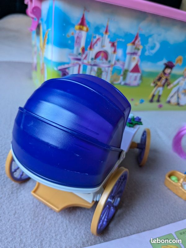 Playmobil 6856 calèche royale avec cheval à coiffer - Jeux & Jouets