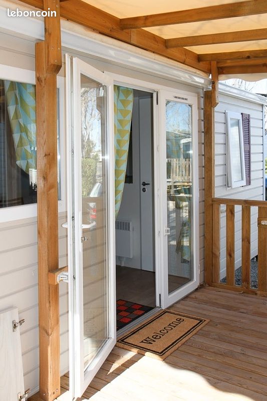 Mobil-home tout équipé VALRAS-PLAGE 3 chambres climatisé - Locations ...