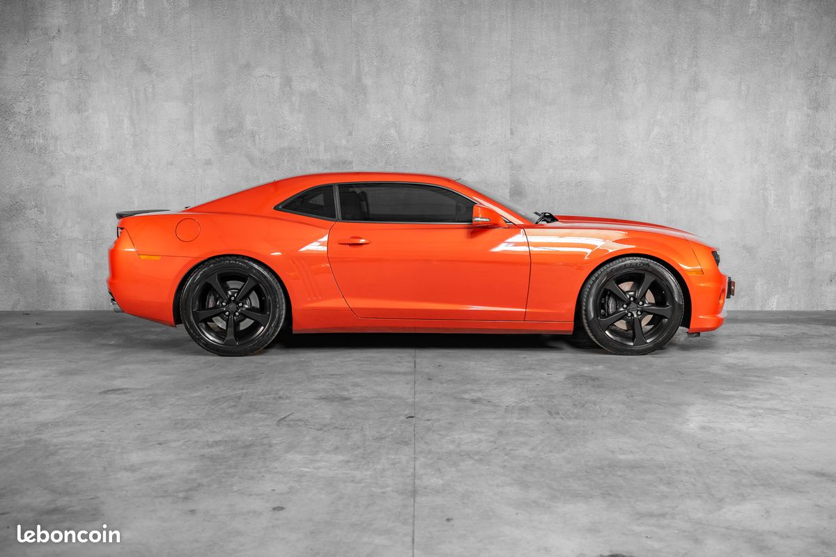 Chevrolet Camaro SS V8 6.2 432 CH - Boîte Manuelle - Orange Inferno ...