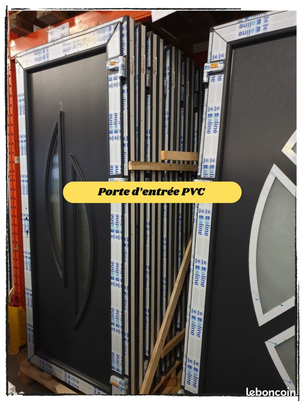 Portes d'entrée PVC ultra performantes en matière d’isolation - Bricolage