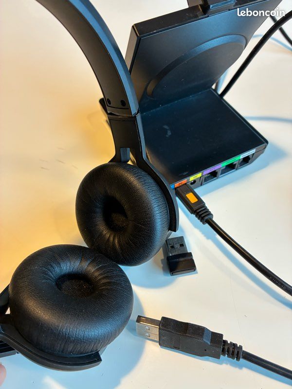 Casque sans fil audio/micro Bluetooth Sennheiser Epos SDW60 ...