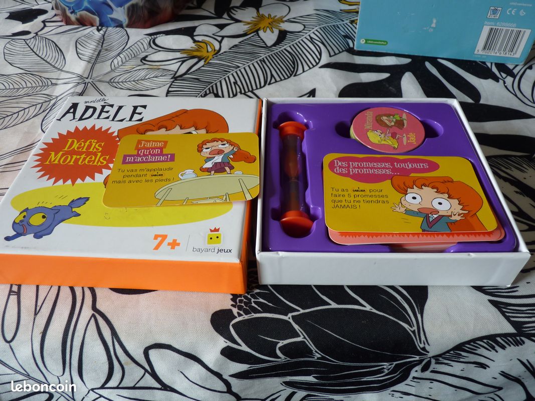 Jeux mortelle adele defis mortels 7 ans bayard jeux - Jeux & Jouets