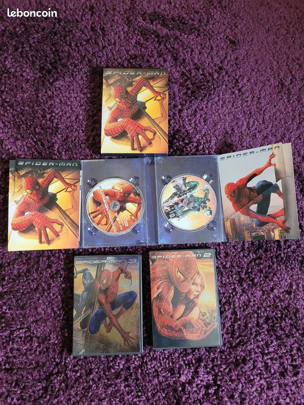 Lot 4 DVD Spiderman - DVD - Films