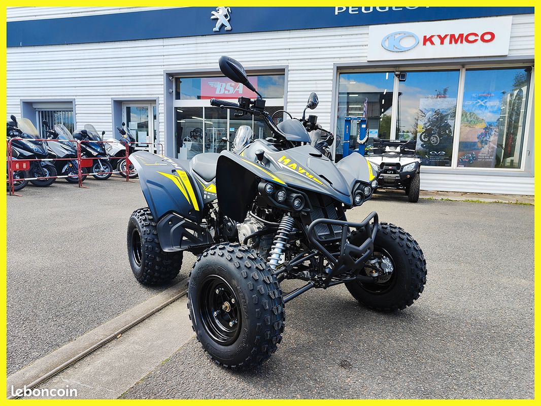 Neuf - Quad Kymco 300 Maxxer 2025 - Homologué - Permis B - Motos