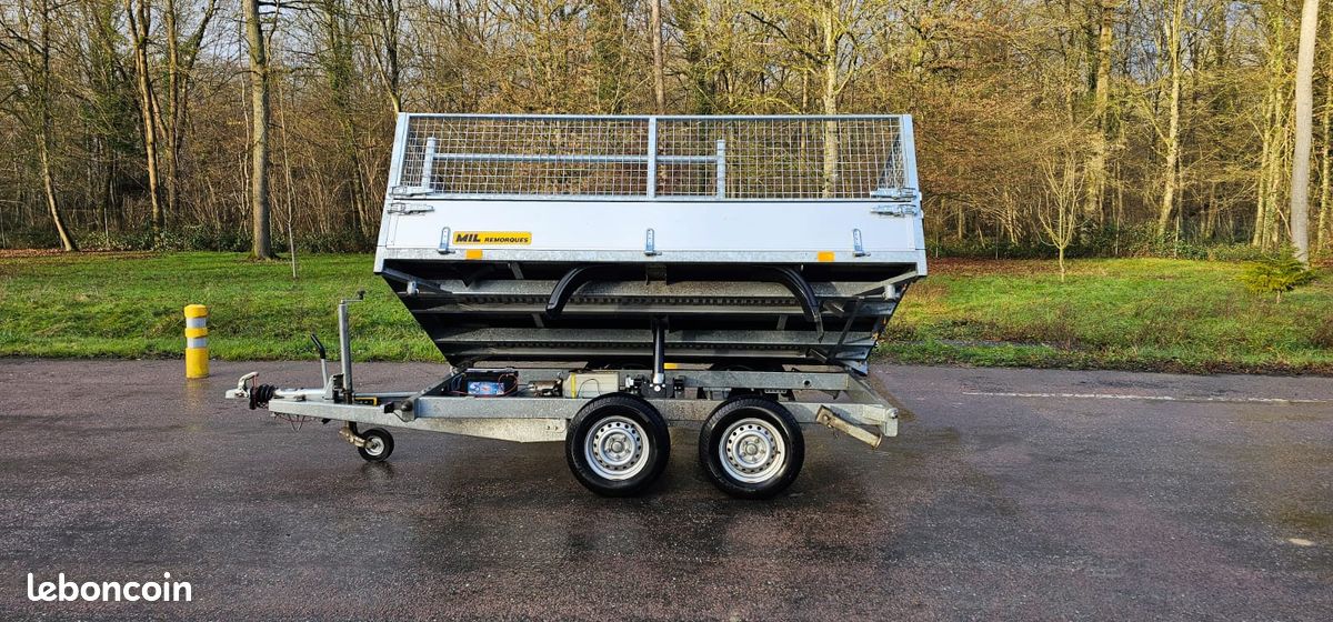 Remorque TRIBENNE toutes options - Équipement auto
