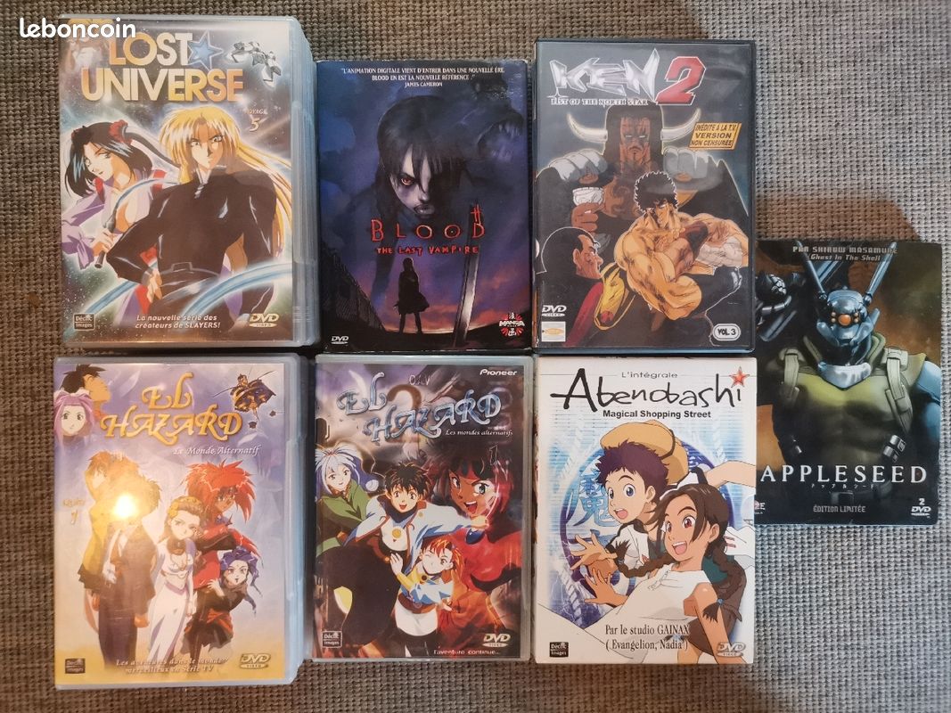 Lot de dvd animé japonais - DVD - Films