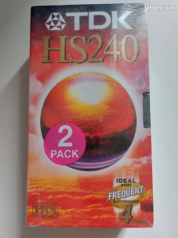 Lot 2 vhs neuf - DVD - Films