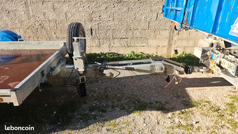 Remorque hubiere d'occasion - BTP - Chantier gros-oeuvre - leboncoin