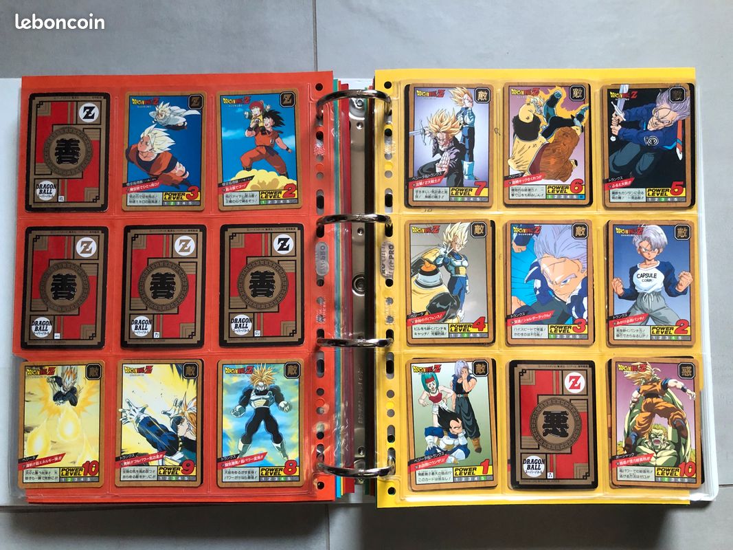 Carte DBZ Super Battle power level Dragon ball z Carddass - Collection