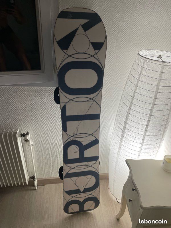 Snowboard Burton CUSTOM Wide 154cm Ski bec fixe BURTON/ ALL MOUTAIN ...