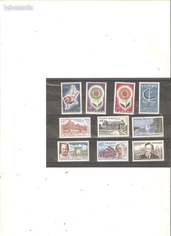LOT de 10 TIMBRES FRANCE NEUF - Collection