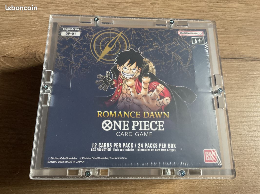 Display One piece op01 blue bottom - Collection