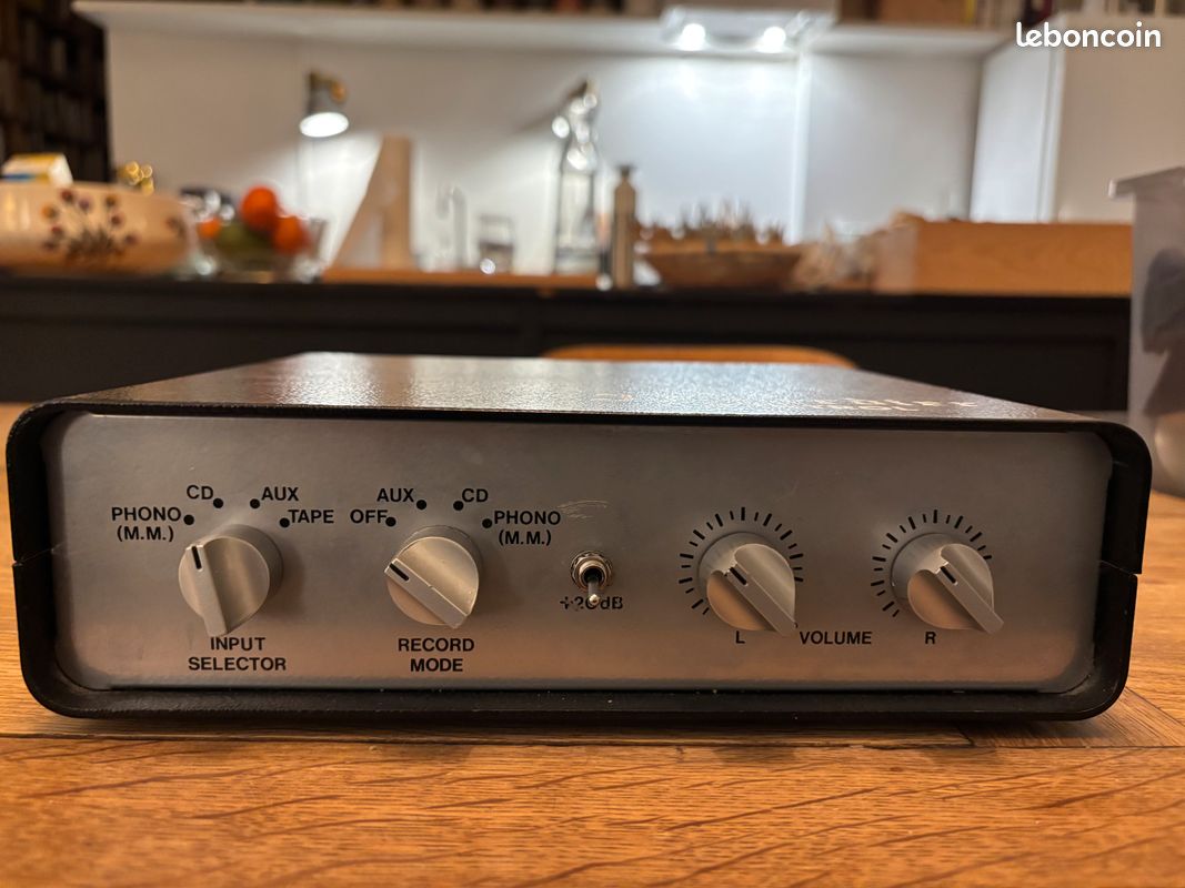 Preampli JC Verdier Control - Photo, audio & vidéo