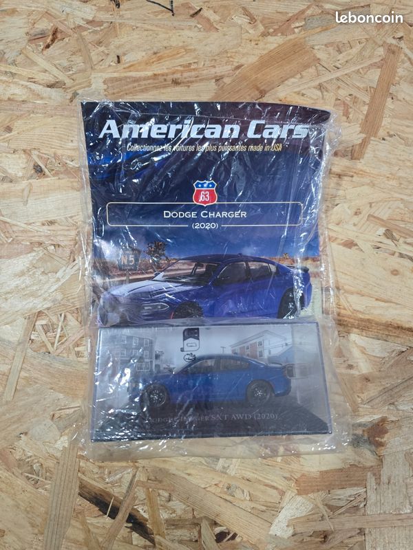 American Cars n°63 – Dodge Charger (2020) – Voiture miniature – Neuf ...