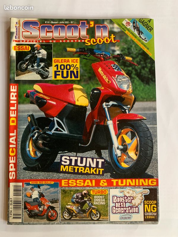 Magazine Scoot’in -N* 81 - spécial délire - Stunt Metrakit - Collection