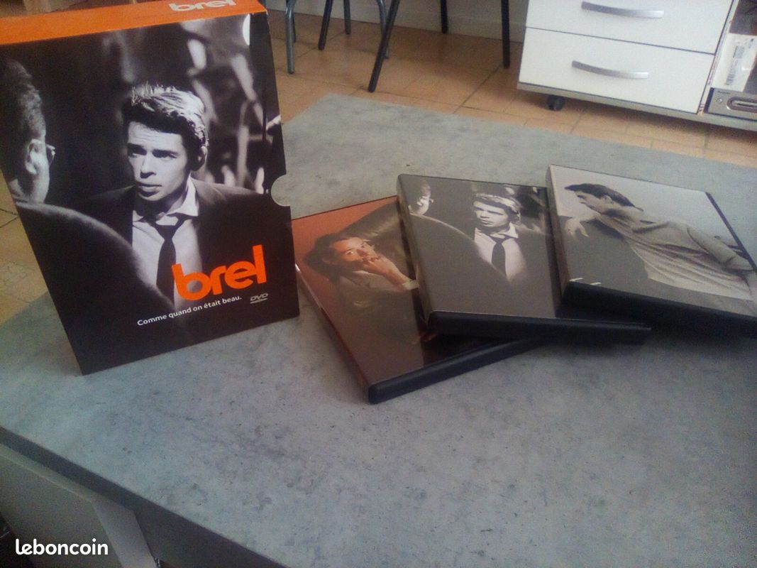 Coffret DVD JACQUES BREL - DVD - Films