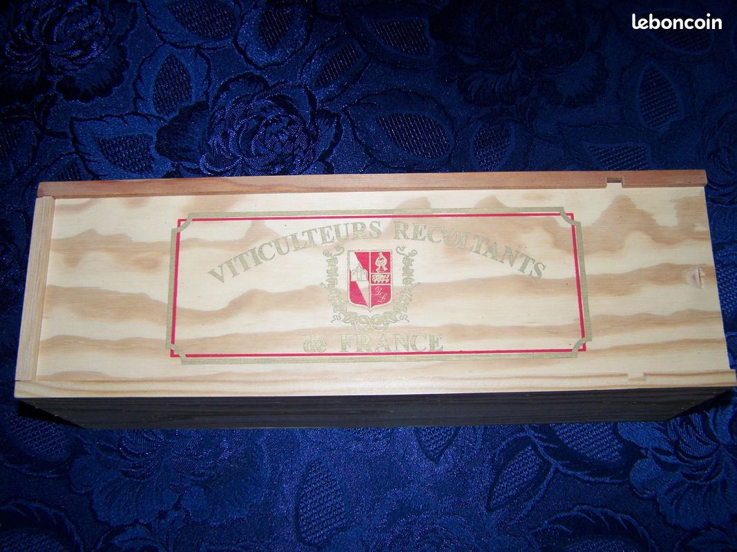 Boite en bois pour magnum de vin - Vins & Gastronomie