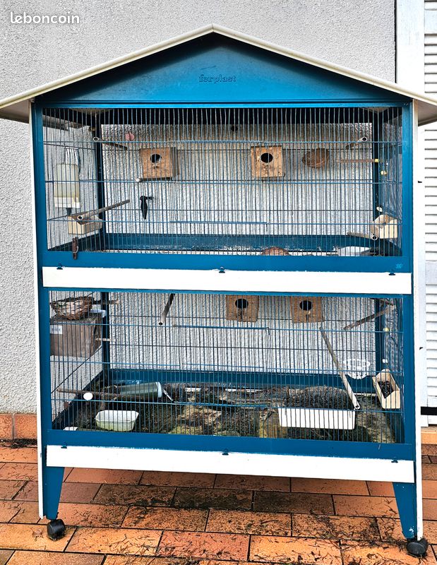 Lot de 8 Cages à oiseaux - Accessoires animaux