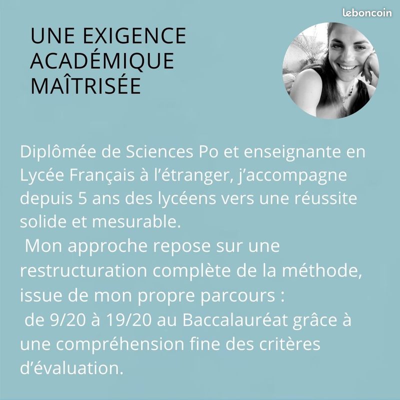 Préparation Bac Français & Brevet : Professeure de Français - Boulogne ...