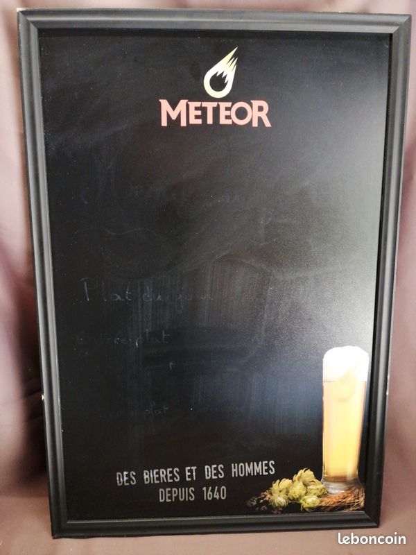 Tableau de menu publicitaire Meteor - Collection