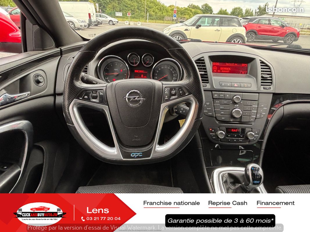 Opel Insignia OPC 2.8 V6 TURBO 325CV / 4X4 / SIEGES RECARO / BLUETOOTH ...