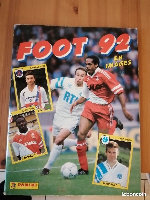 Album de football panini complet 1992 - Collection