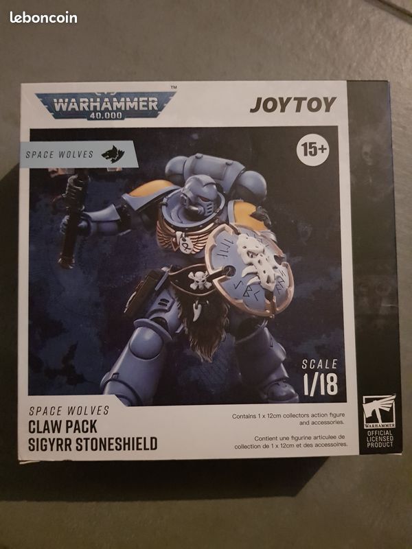 Joytoy Warhammer 40K Space Wolves Sigyrr Stoneshield - Modélisme