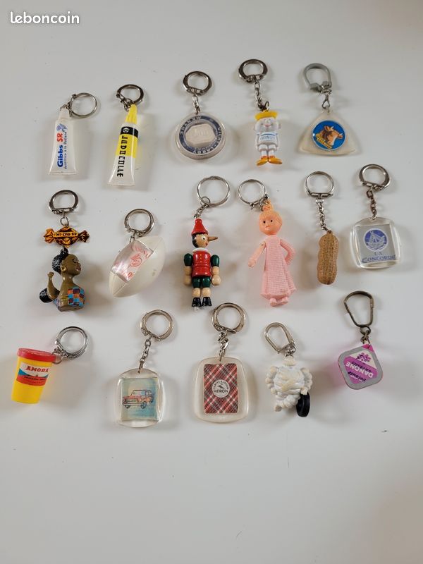 Porte-clés vintage - Collection