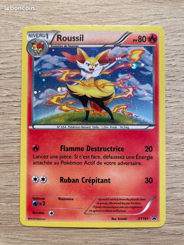 Pokémon - Roussil XY161 Black Star Promo - FR - Collection