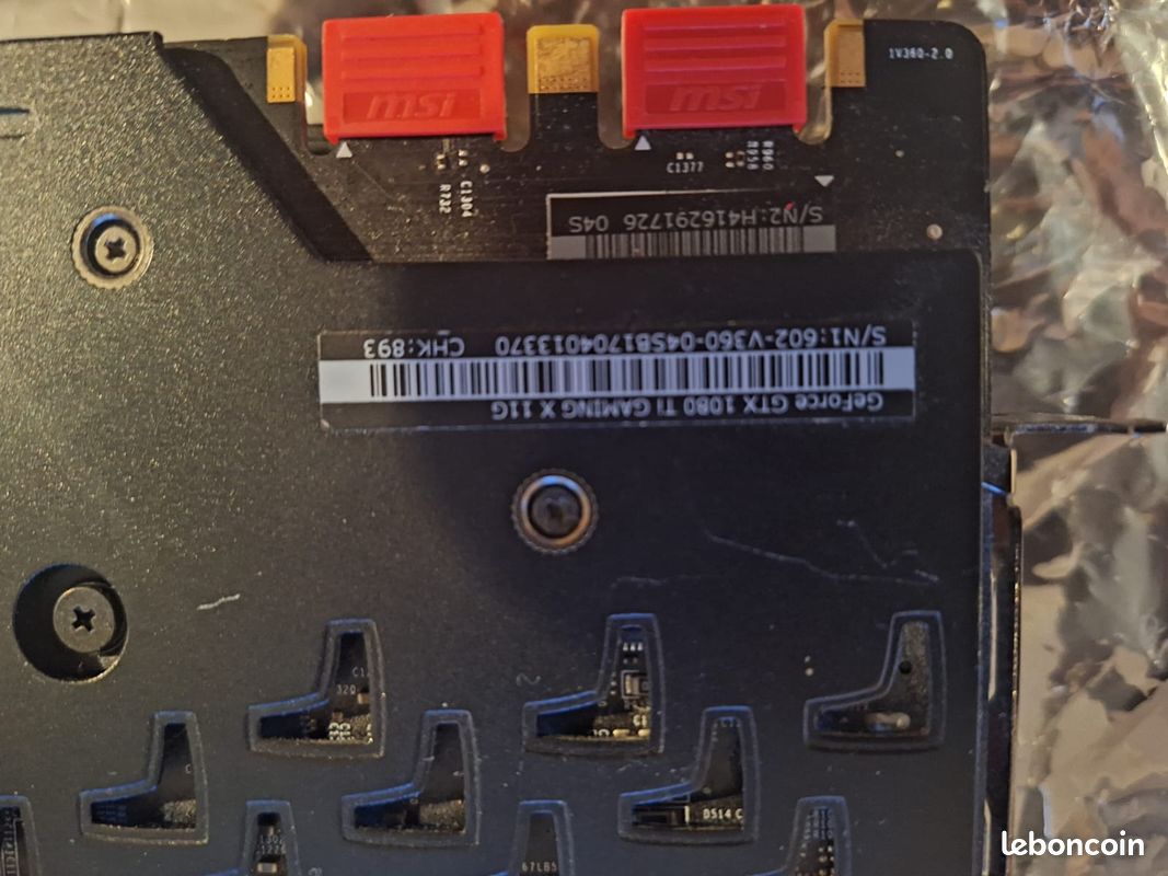 Nvidia 1080 ti GAMING X OC 11Go - Accessoires informatique