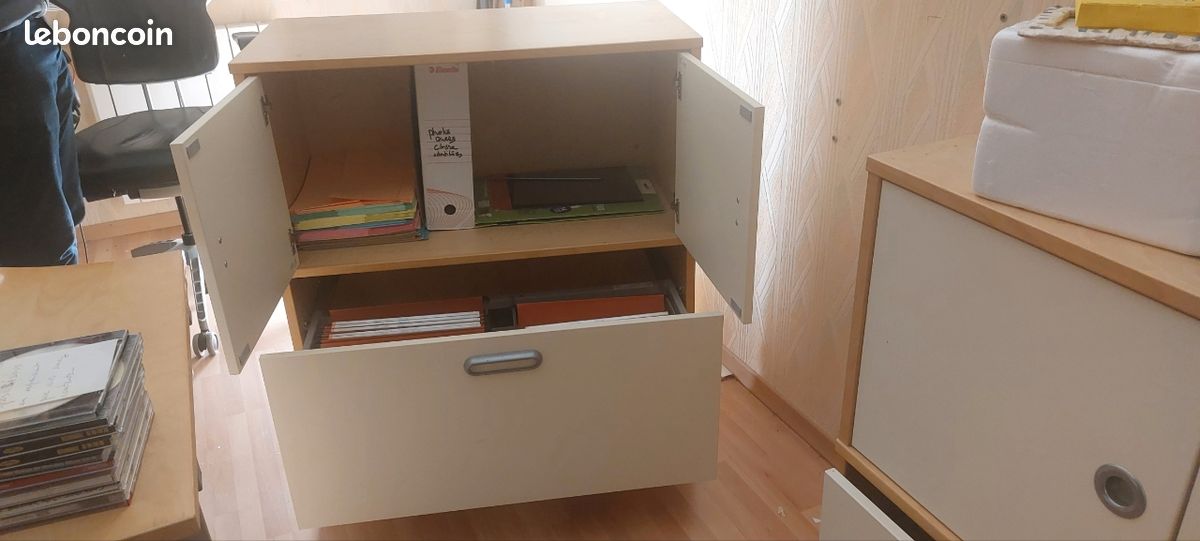 Meuble bas de classement bureau - Ameublement