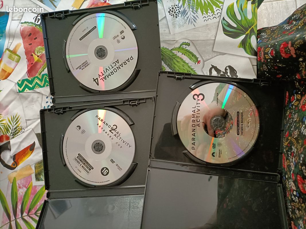 Coffret paranormal activity (DVD 2,3 et 4) - DVD - Films