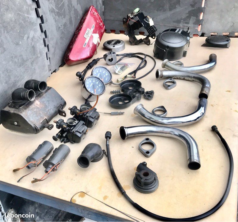 Yamaha 125 AS3 torque induction pas europa rd rdlc ni 250 350 500 ...