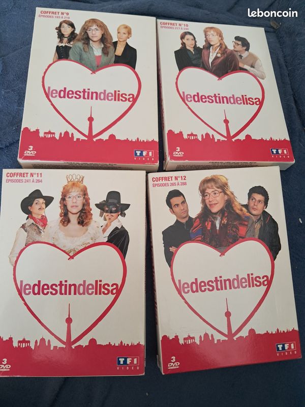DVD le destin de Lisa coffret n°9, 10, 11, 12 - DVD - Films