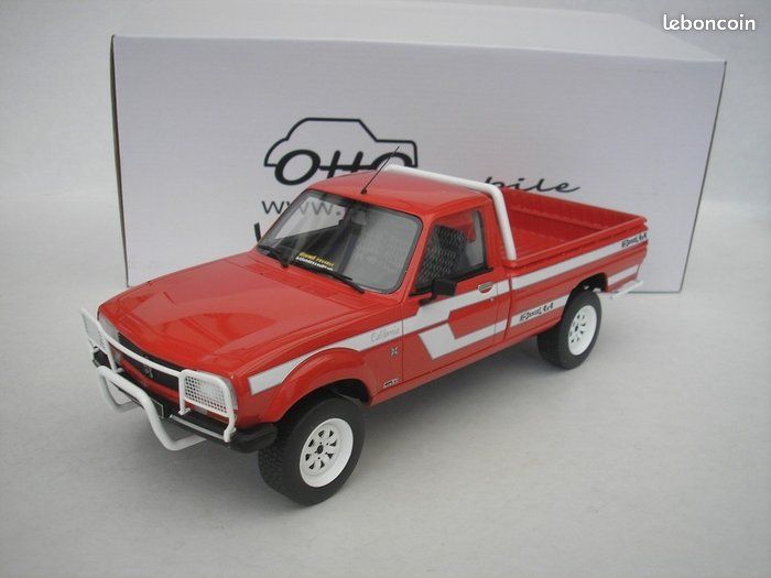 Miniature neuve Peugeot 504 Pick Up 4x4 Dangel Rouge Pompier EKB 1993 1 ...