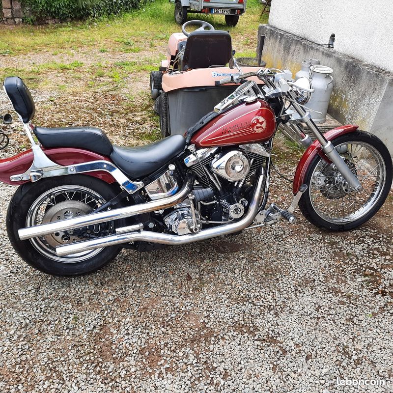 Harley Davidson softail custom FXST 1995 - Motos