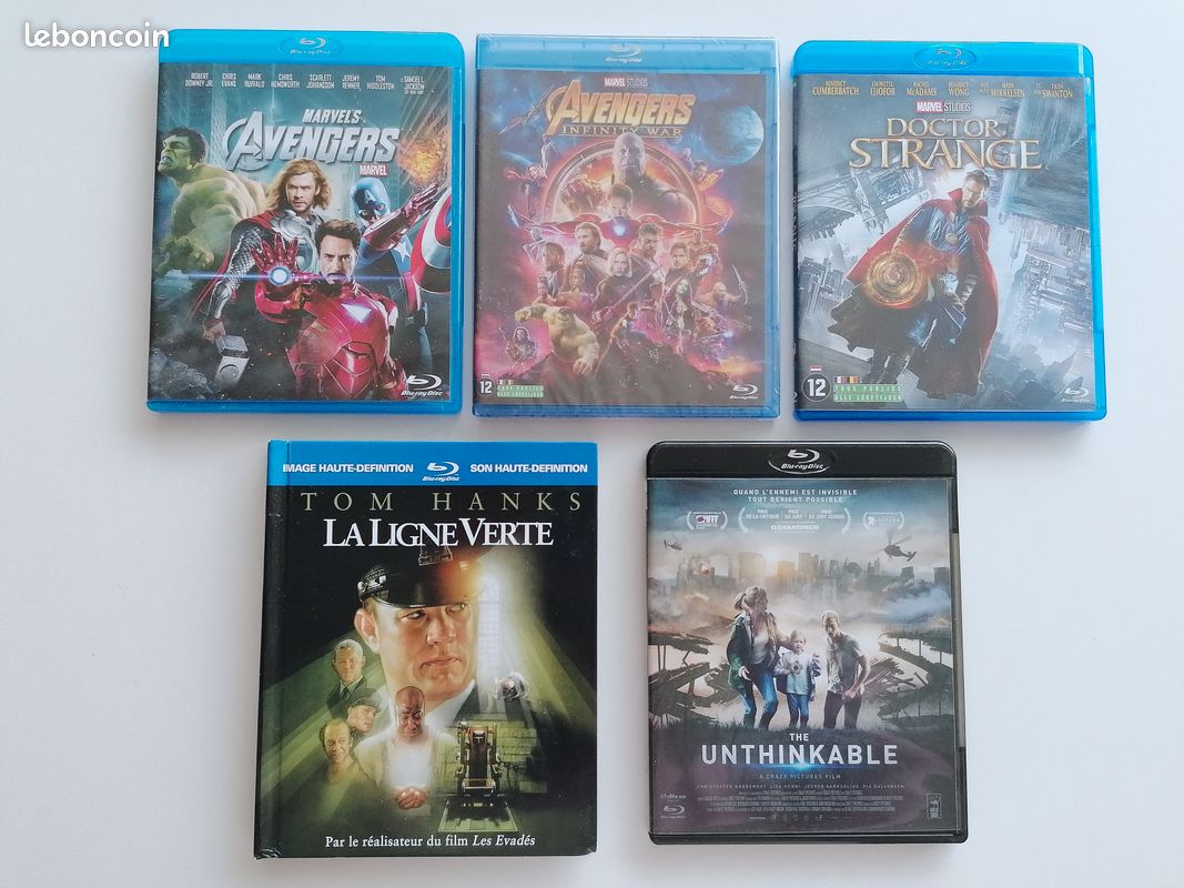 Bluray Avengers - Avengers Infinity war - Doctor Strange - La ligne ...