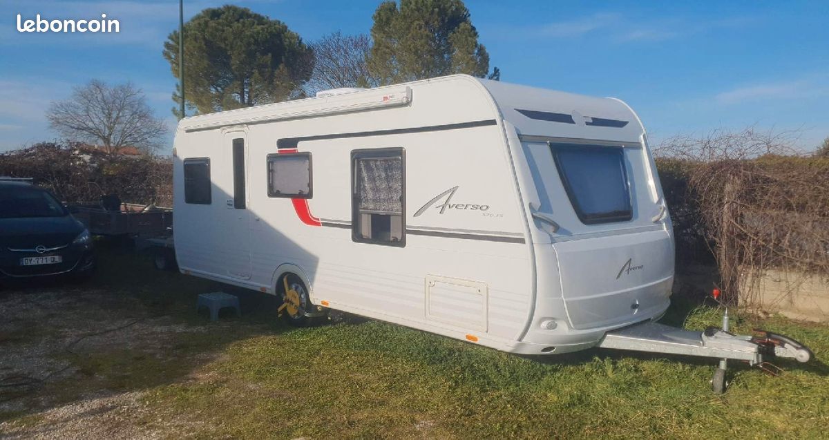 Caravane sur équipé burstner averso 570TS - Caravaning
