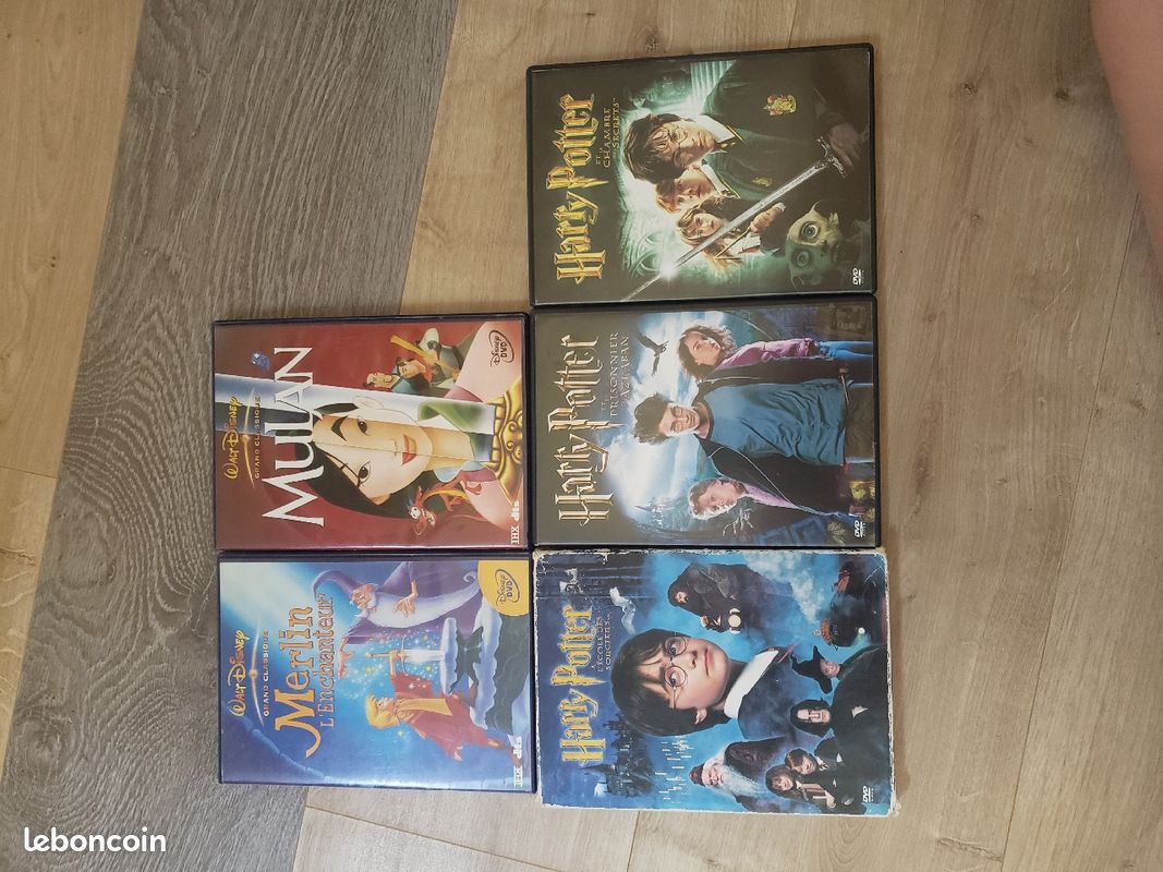 Lot de 5 DVDs dessins animés/films classiques - DVD - Films